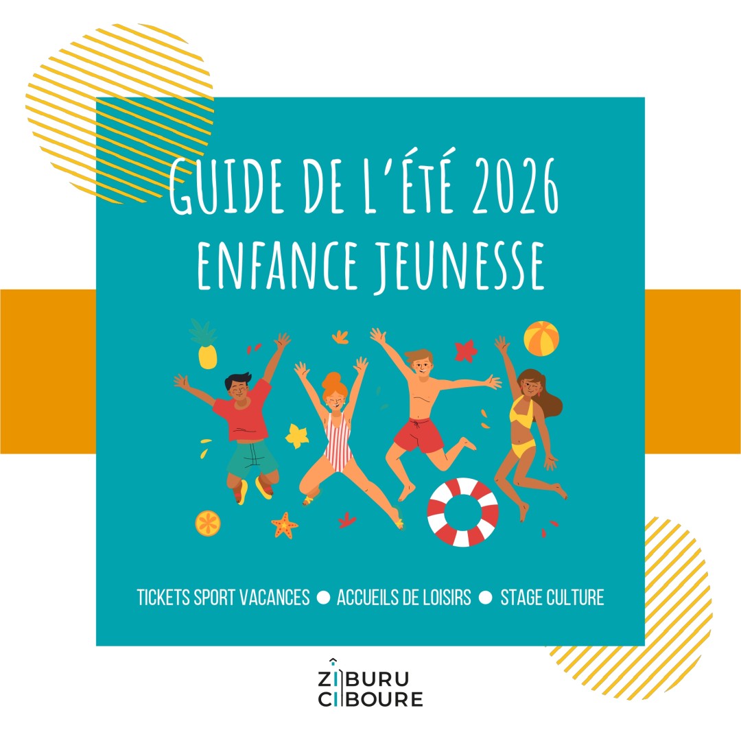 Enfance jeunesse - Guide de l'été 2026 - Ciboure